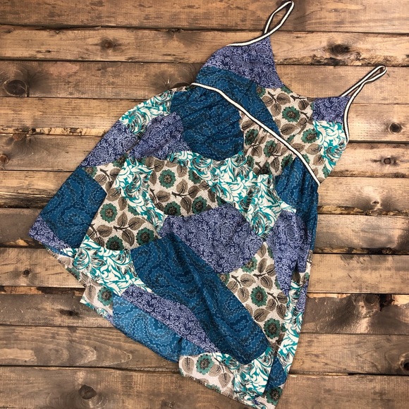 ILLA ILLA | Dresses | Illa Illa Patchwork Boho Dress A | Poshmark